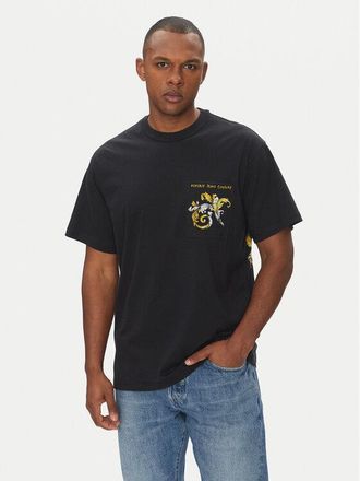 Versace Jeans Couture T-Shirt 78GAH6RB Schwarz Regular Fit