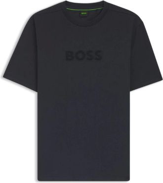 HUGO BOSS Homme, Tops, Bleu, Taille: S TS Terrace Logo T-Shirt