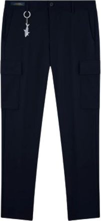 Paul & Shark Homme, Pantalons, Bleu, Taille: S Pantalon Marine Stretch Dynamique