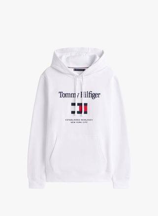 Tommy Hilfiger Sweat &agrave; capuche avec logo brod&eacute;