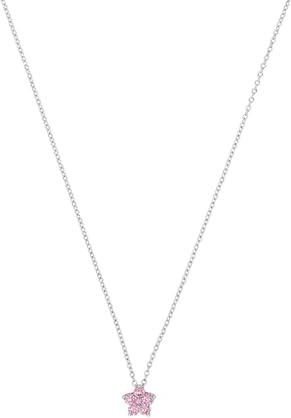 Amor Collier Cupidon avec pendentif en argent sterling 925 Collier pour femmes, avec zircone cubique synth., 42+3 cm, argent, livr&eacute; dans une bo&icirc;te cadeau &agrave;