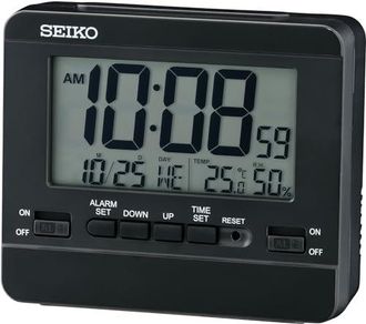 Seiko QXA799B Wanduhr, Braun