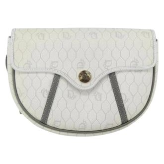Dior Pre-owned Vintage Honeycomb Flap Crossbody Bag - - Pre-owned - Damen - Wei&szlig; - ONE SIZE