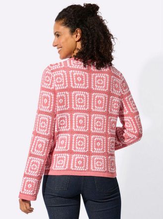 Witt Strickjacke Strickjacke Langarm Jacquard