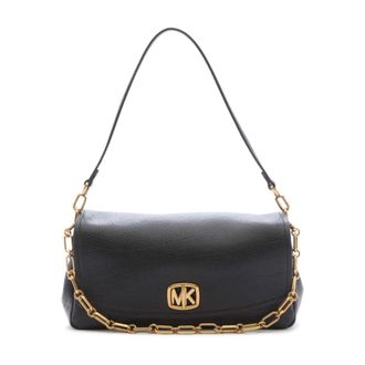 Michael Kors Bryant Gro&szlig;e strukturierte Leder Umh&auml;ngetasche - - Bags - Damen - Schwarzk - ONE SIZE