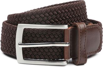 Suitable Ceinture tissée Marron
