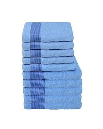 Italian Bed Linen 10 Stück Schwamm Kate, Baumwolle, Royal, 50x100cm