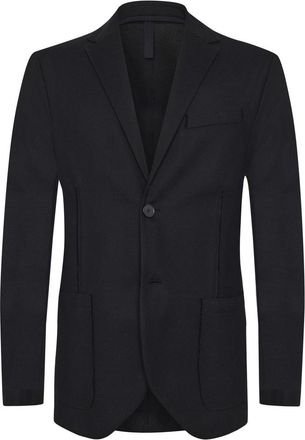 Harris Wharf London Strukturiertes Sakko aus Baumwolle mit fallendem Revers in