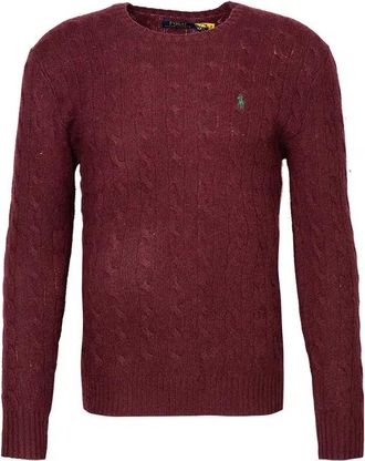 Polo Ralph Lauren Herren Pullover rot unifarben