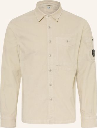C.P. Company Cord-Overjacket weiss