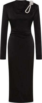 Rachel Gilbert robe Henrietta à sequins - Noir