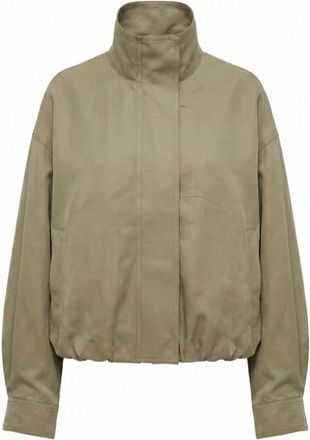 Meimeij Femme, Vestes, Vert, Taille: 42 FR Giubbotto