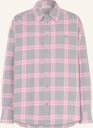 Oh April Oh April Hemdbluse Vivian Aus Flanell grau