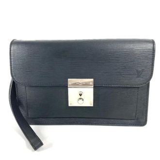 Louis Vuitton Sac pochette Pre-owned- Pochette - Femme - Pre-owned - Noir - Taille: ONE Size