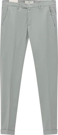 BRIGLIA 1949 Homme, Pantalons, Vert, Taille: M Pantalon Chino Coupe Slim