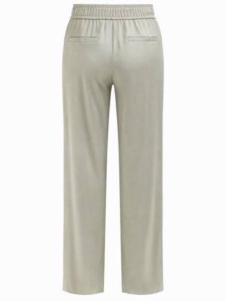 Brunello Cucinelli Silk-Satin Wide-Leg Trousers - Green
