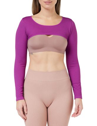 sloggi Damen Sloggi Ever Infused Multi Vitamin Bolero, Violet, L