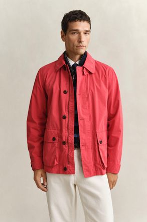 GANT Herren Decker-Jacke aus Baumwolle (XXXL) ROSE Rot