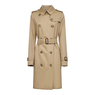Burberry Kensington Heritage Trenchcoat - - Coats - Damen - Beige - M