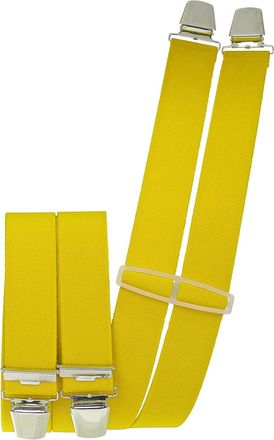 Harrys-Collection Herren Hosentr&auml;ger 2 Gr&ouml;&szlig;en gro&szlig;er Farbauswahl, Gr&ouml;&szlig;en:130 cm, Farben:gelb