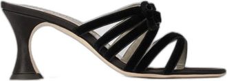 Manolo Blahnik Mules Clementel - Femme - Chaussures - Noir - Taille: 41 EU
