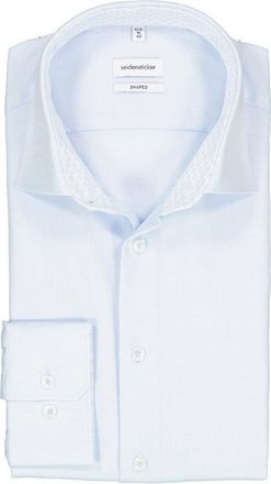 Seidensticker Seidensticker Herren Hemd blau Baumwolle