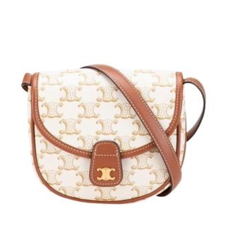 Celine Sac bandouli&egrave;re vintage Pre-owned - Femme - Pre-owned - Blanc - Taille: ONE Size