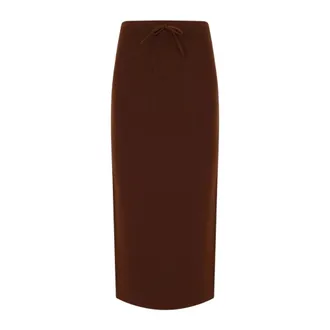 Marella Femme, Jupes, Brun, Taille: 36 FR Aquila Skirt