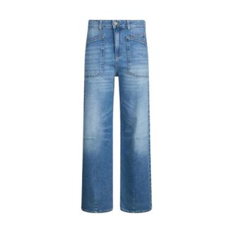 Liu Jo Jean Cropped Coupe Carotte - - Jeans - Damen - Blau - W29