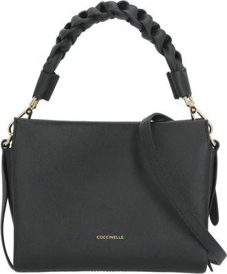 Coccinelle Femme, Sacs, Noir, Taille: ONE Size Boheme Grana Double