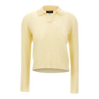 Gran Sasso Polo en cachemire - Femme - Pulls - Jaune - Taille: 38 FR