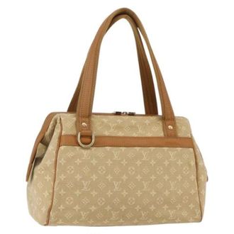 Louis Vuitton Sac &agrave; main doccasion - Femme - Pre-owned - Beige - Taille: ONE Size