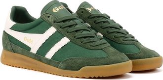Gola Unisex Tornado Sneaker, Evergreen/Off White, 36 EU