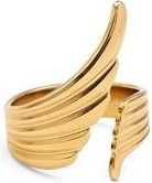 Singularu Bague Dove. Acier avec placage en or 18 K. Bijoux pour femme