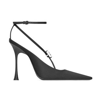 Saint Laurent Elegante schwarze Pumps - - Shoes - Damen - Schwarzk - 38 1/2 EU