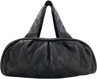 Chanel Sac Boston Pre-owned - Femme - Pre-owned - Noir - Taille: ONE Size