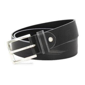 Antony Morato Schwarzer Lederg&uuml;rtel mit Schnallenverschluss - - Accessories - Herren - Schwarzk - S