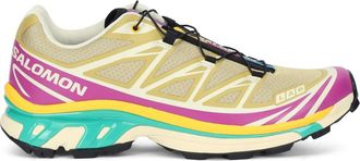 Salomon Femme, Chaussures, Jaune, Taille: 40 EU Xt-6 Baskets