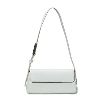 Calvin Klein Wei&szlig;e Belted Kleine Tasche - - Bags - Damen - Grau - ONE SIZE