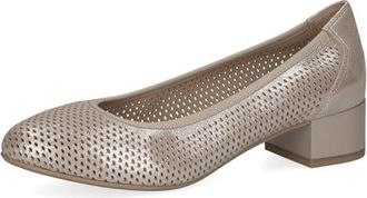 Caprice Femme 9-22501-42 Escarpins, Taupe métallisé, 36 EU
