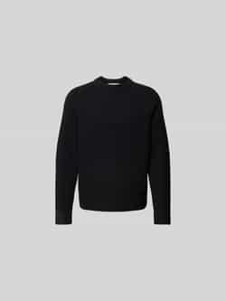 Closed Wollpullover in Strick-Optik