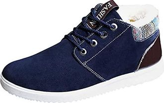 Generic Bottines pour homme - Doubl&eacute;es en peluche - Imperm&eacute;ables - Respirantes - Chaussures dhiver - Chaussures de randonn&eacute;e - Antid&eacute;rapantes - Chaudes - Chau