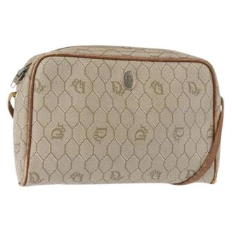 Dior Sac bandouli&egrave;re vintage doccasion - Femme - Pre-owned - Beige - Taille: ONE Size