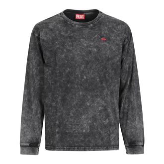 Diesel Homme, Tops, Gris, Taille: XL T-Boxt-Ls-Aa5 T-shirt &agrave; manches longues