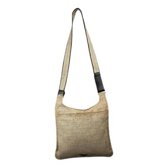 Prada Sac bandouli&egrave;re en tissu Pre-owned - Femme - Pre-owned - Beige - Taille: ONE Size