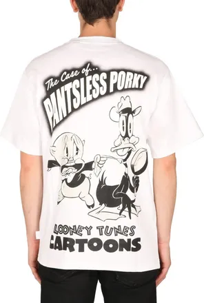 GCDS Looney Tunes Print T-Shirt - White