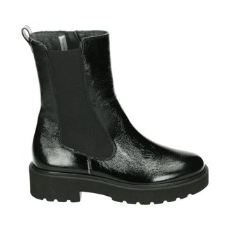 Paul Green Westernstil schwarzer Damenstiefel - - Shoes - Damen - Schwarzk - 37 1/2 EU