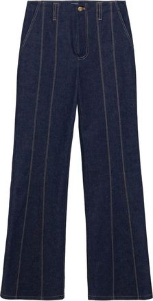 SIMKHAI jean Ansel à détails de coutures - Bleu