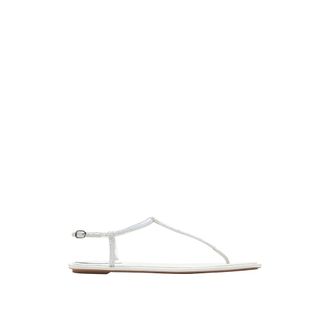 Rene Caovilla Femme, Chaussures, Blanc, Taille: 37 1/2 EU Diana Sandal