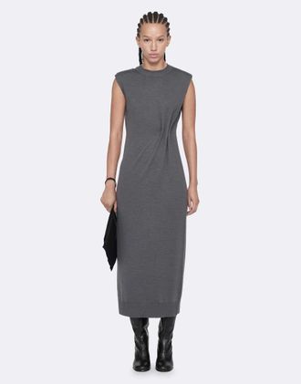 AllSaints robe Kayla en m&eacute;rinos bleu ardoise